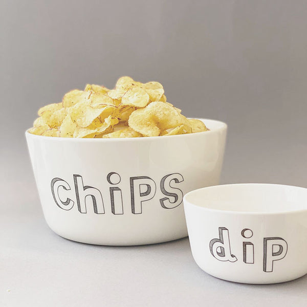 Chips og dip skål fra Liebe